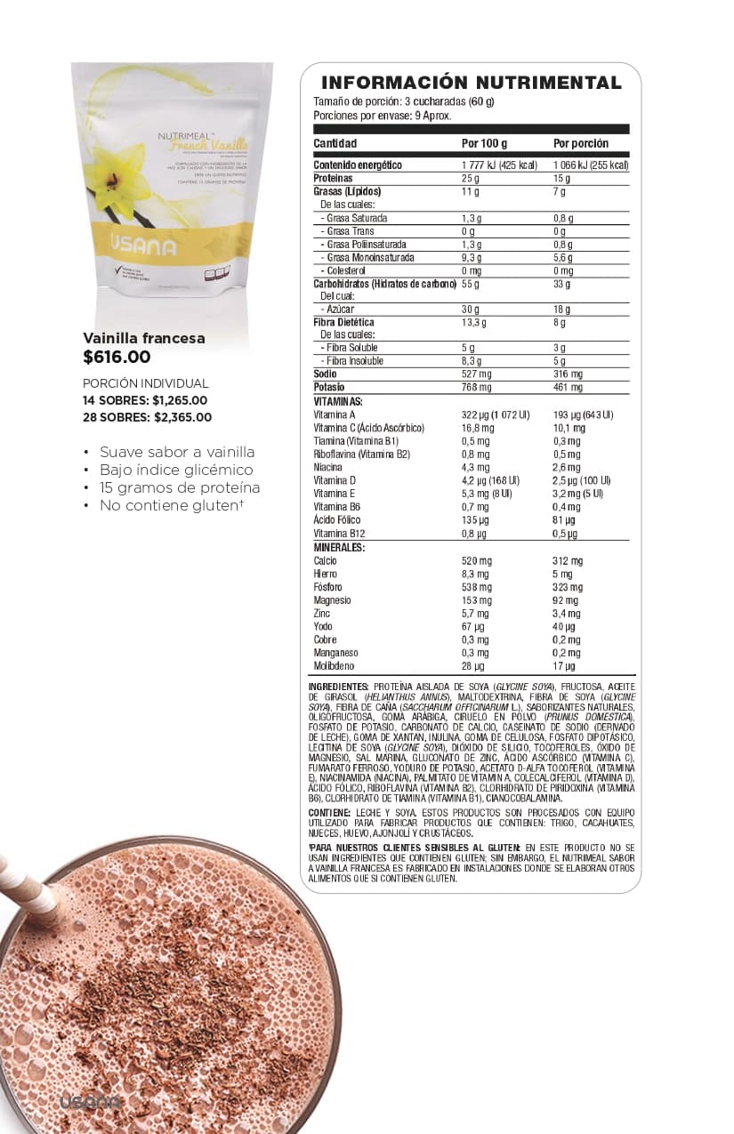 Catálogo USANA MX 2021 - Nutrición Inteligente de México